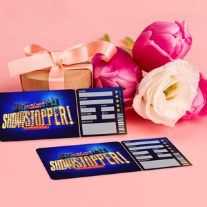 Printable Showstopper Broadway Surprise Ticket︱musical Theatre Ticket ...