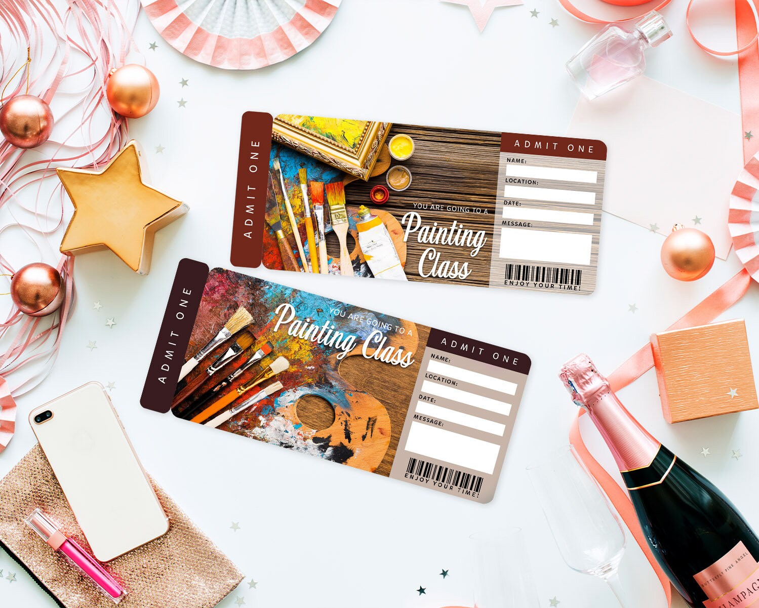 Printable Swim With DOLPHINS Surprise Ticket︱dolphin Encounter Gift ...