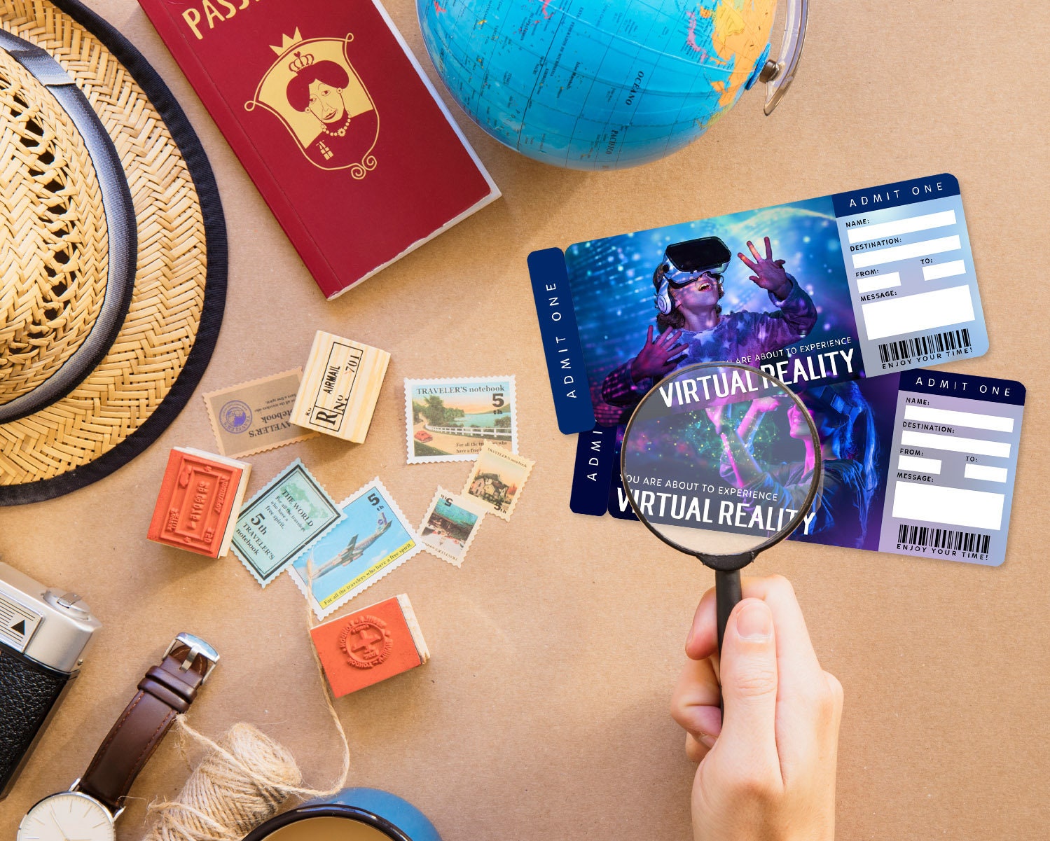 Digital Kids VIRTUAL REALITY Surprise Gift Ticket, VR Game Reveal ...