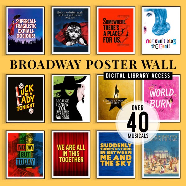 Broadway Decor - Etsy