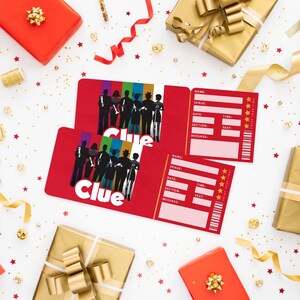 Printable Clue Broadway Surprise Ticket︱musical Theatre Ticket︱event ...