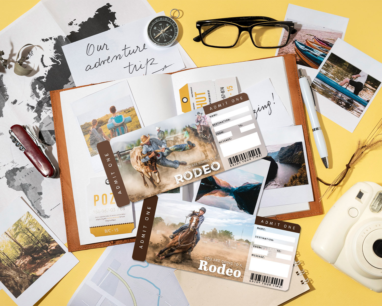 Digital Rodeo Surprise Trip Gift Ticket, BARREL Racing Surprise Reveal ...