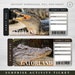 Printable Gatorland Surprise Ticket︱aligator Park Gift Ticket ...