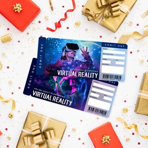 Digital Kids VIRTUAL REALITY Surprise Gift Ticket, VR Game Reveal ...