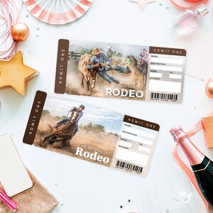 Digital Rodeo Surprise Trip Gift Ticket, BARREL Racing Surprise Reveal ...