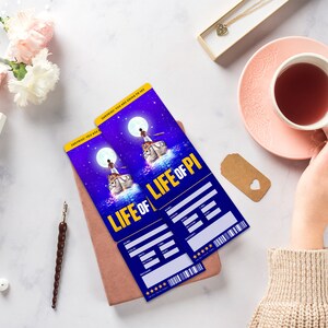 Printable Life of Pi Broadway Surprise Ticket︱musical Theatre Ticket ...