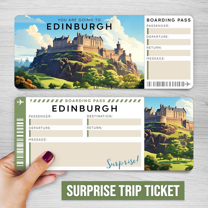 Tickets Scotland - Etsy UK