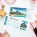 Digital BORA BORA Surprise Trip Gift Ticket, Vacation Printable ...