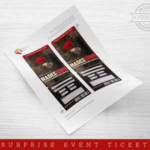 Printable Hadestown Broadway Surprise Ticket︱musical Theatre Ticket ...