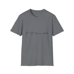 ASCII Table Flip Unisex T-shirt, Funny Tee Shirt Gift, Sarcastic ...