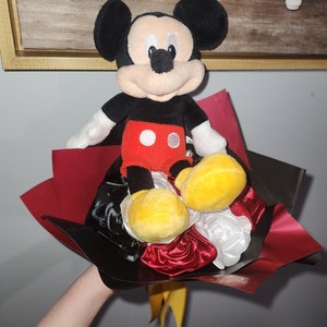 Mickey Mouse Rose Bouquet - Etsy