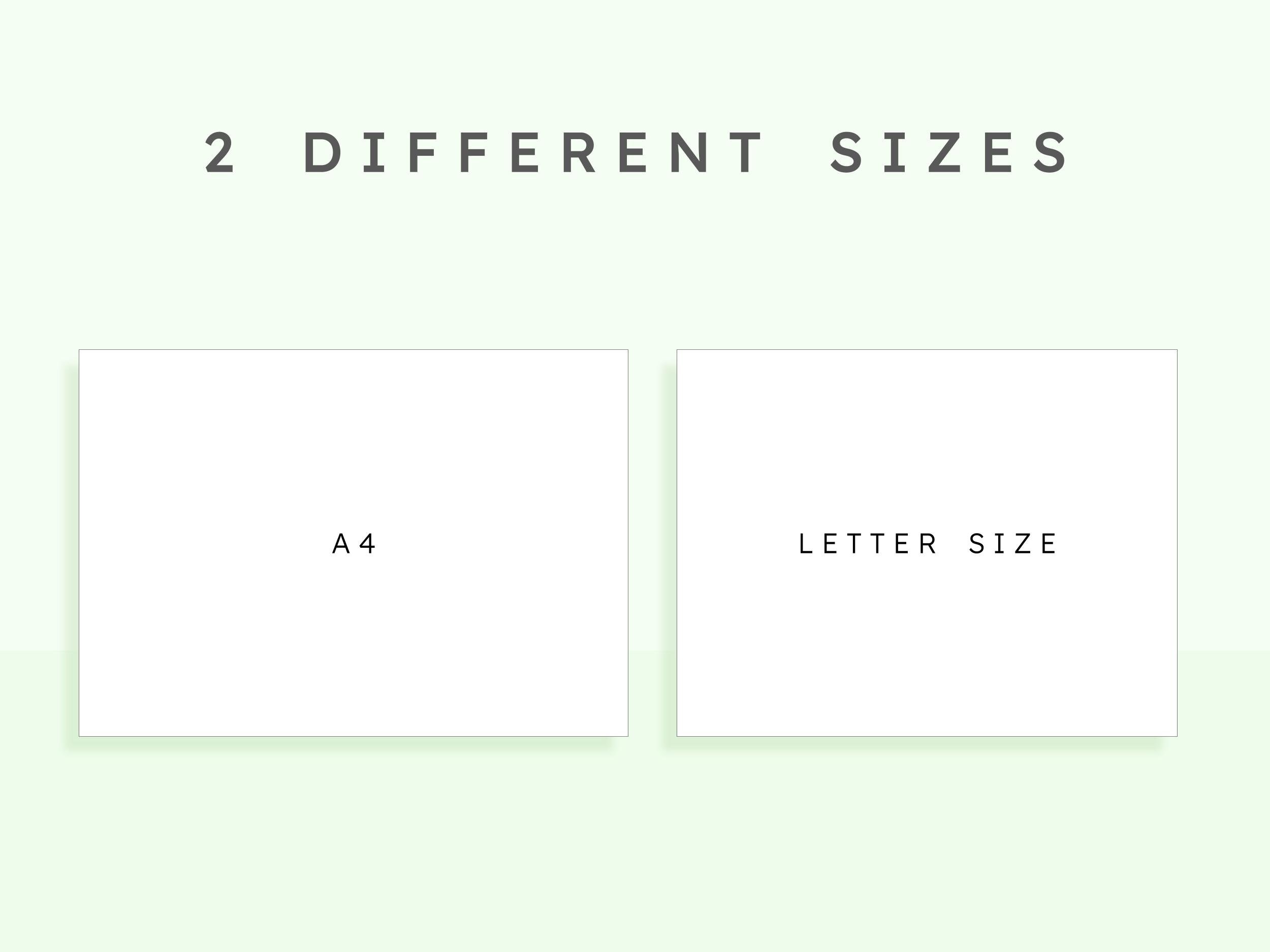 Printable Fillable Freezer Inventory Template, Horizontal and Portrait ...