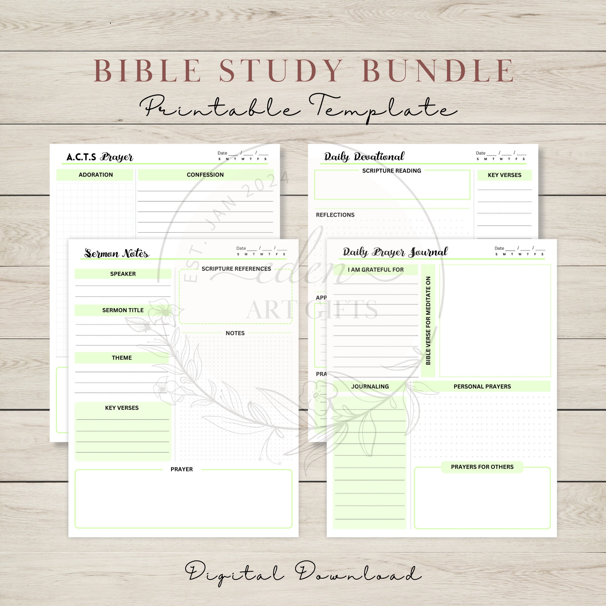 Bible Study Bundle, Bible Verse Mapping, Bible Character Study, Bible ...