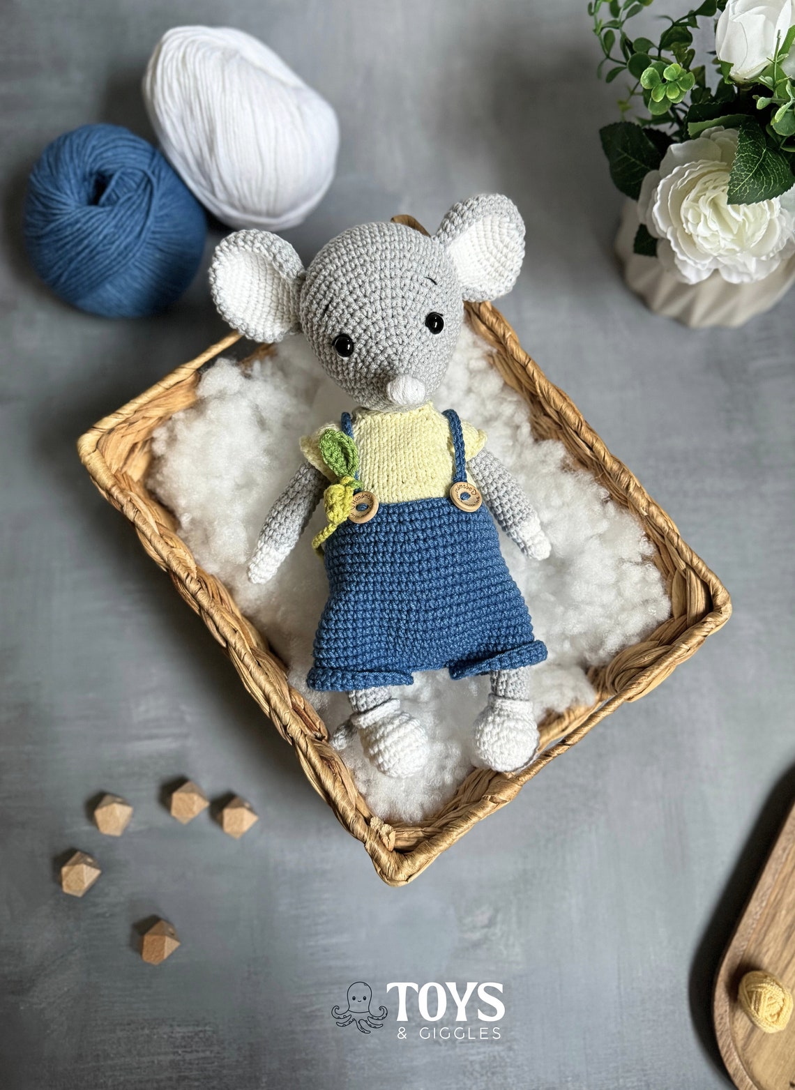 PDF Lilly & Otto the Mouse Family/crochet Pattern in English/digital ...