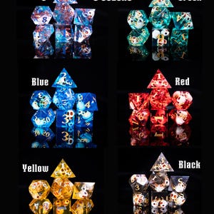 These Dice Are Cursed | 7 Dice RPG Set of "guaranteed" Cursed Dice ...