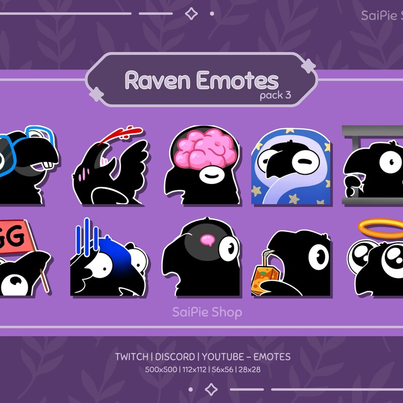 Repo Emotes - Etsy