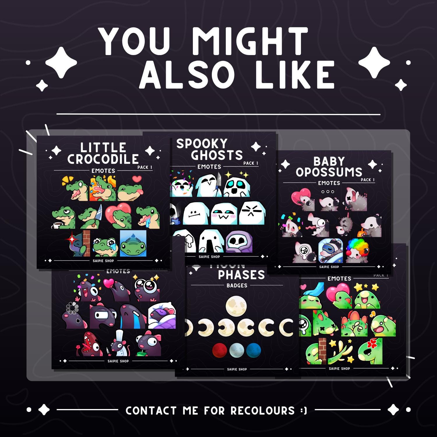 Shrimp Emote Pack 1 | Prawn Emotes for Twitch, Discord, Youtube ...