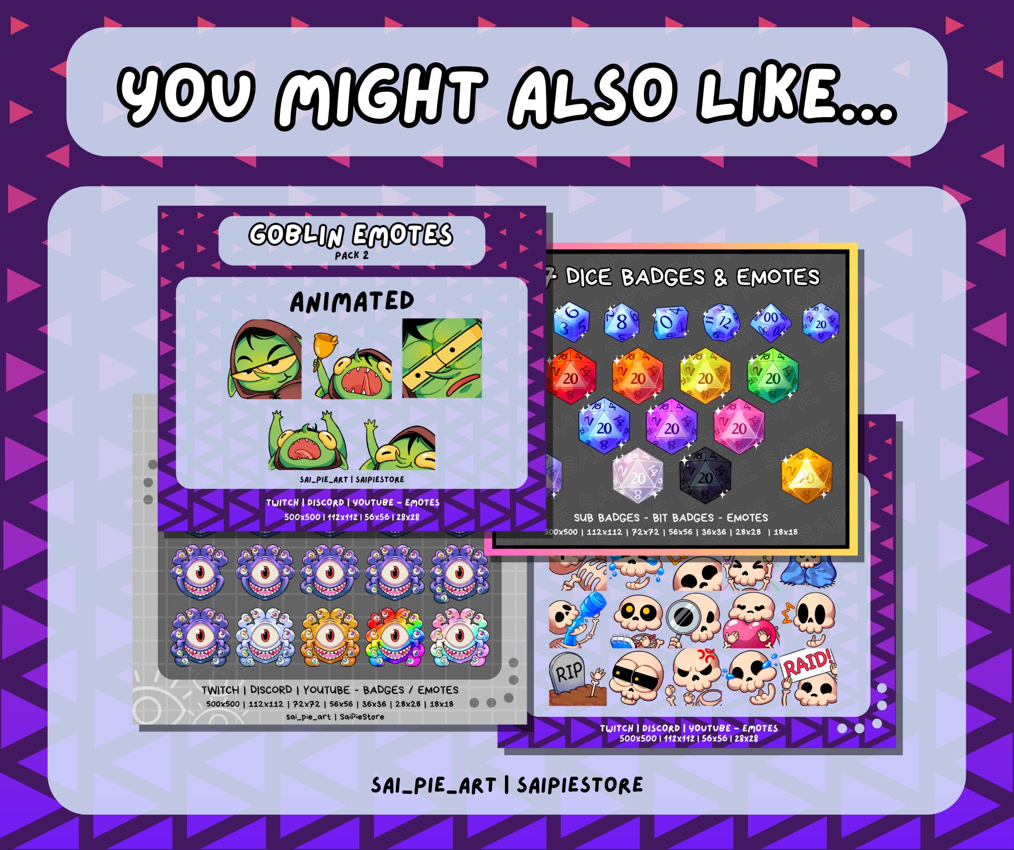 Goblin Emote Pack | Gobbo Emotes for Twitch, Discord, Youtube - Etsy