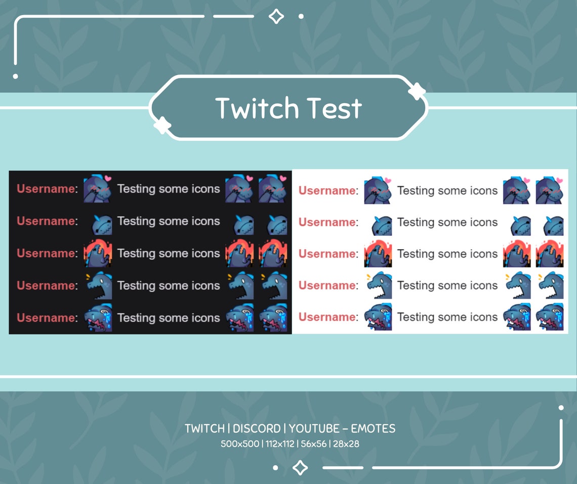 Godzilla Emote Pack 2 | Kaiju Godzilla Emotes for Twitch, Discord ...