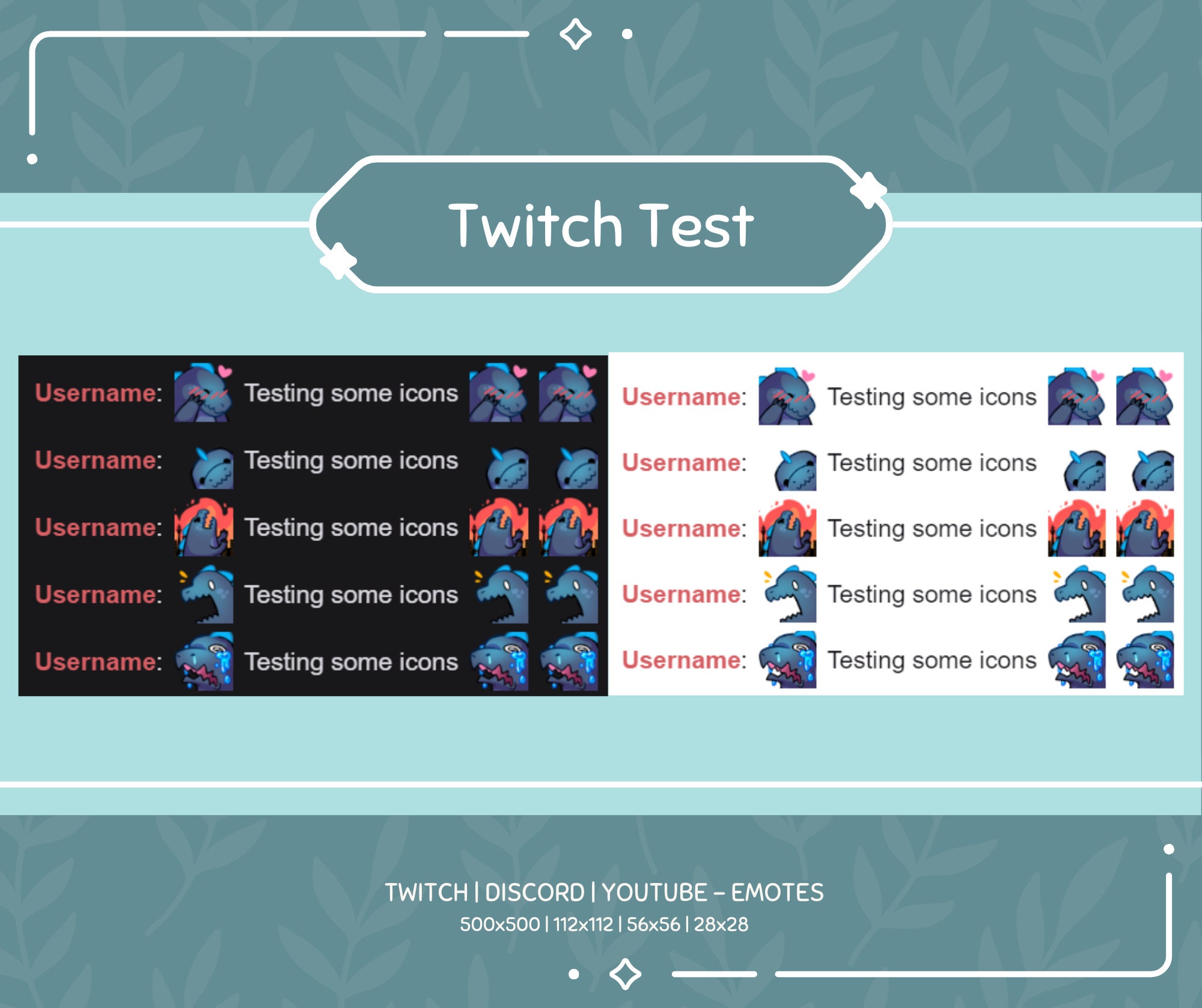 Godzilla Emote Pack 2 | Kaiju Godzilla Emotes for Twitch, Discord ...