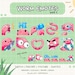Worm Emote Pack | Earthworm Emotes for Twitch, Discord, Youtube - Etsy