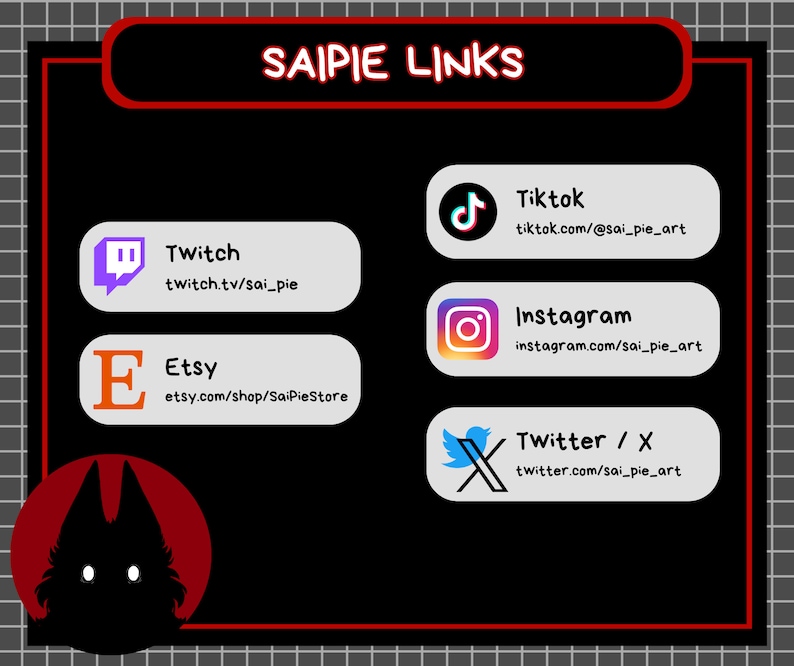 Mothman Emote Pack: Twitch, Discord, Youtube (digital Download) - Etsy