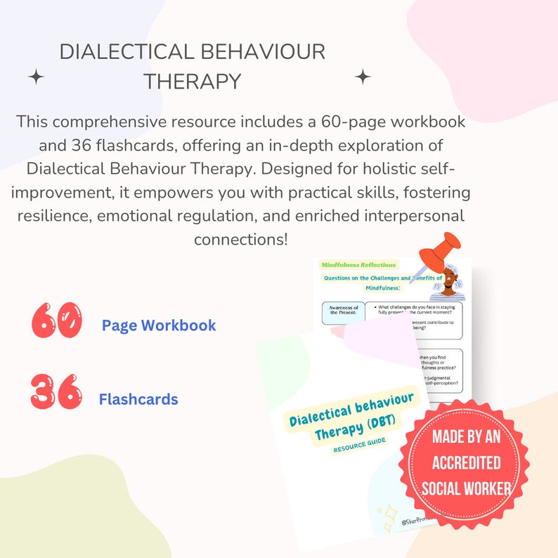 Dbt, Dialectical Behaviour Therapy PDF Book, Distress Tolerance ...