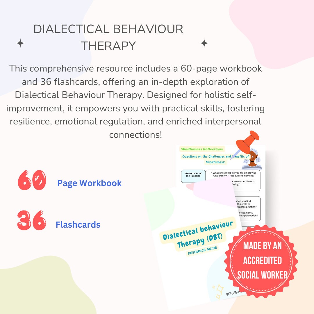 Dbt, Dialectical Behaviour Therapy PDF Book, Distress Tolerance ...