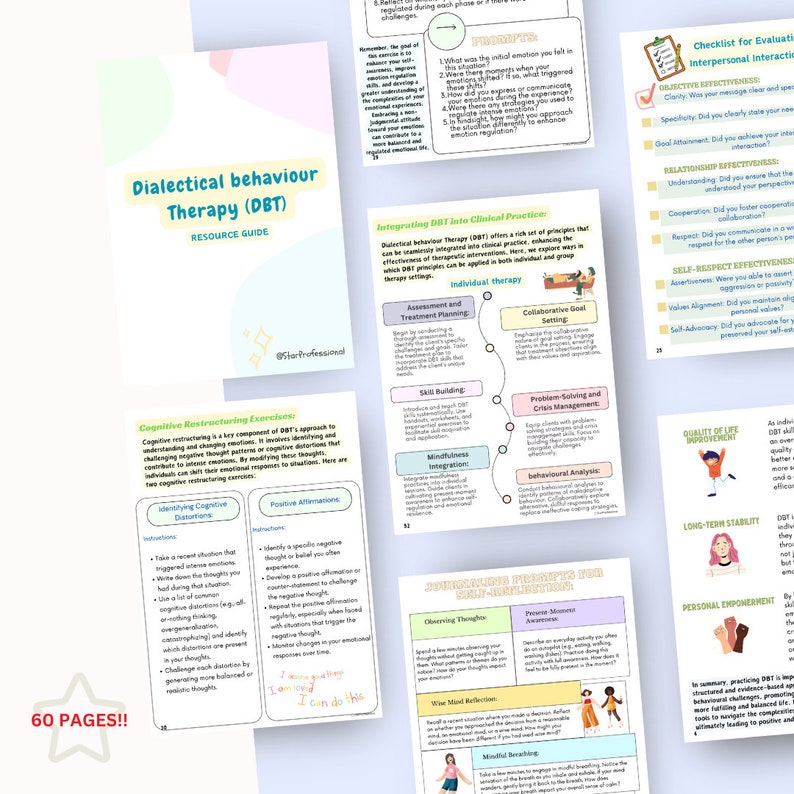 Dbt, Dialectical Behaviour Therapy PDF Book, Distress Tolerance ...