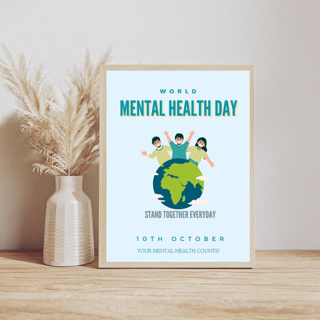 World Mental Health Day Poster, Classroom, Teaching Resources, Mental ...