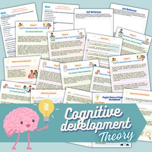 Jean Piaget Cognitive Development Theory Information Bundle Handout ...