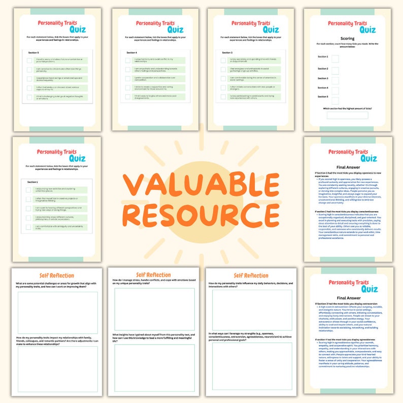 Big 5 Personality Test - In-depth Self-discovery Quiz, Personal ...