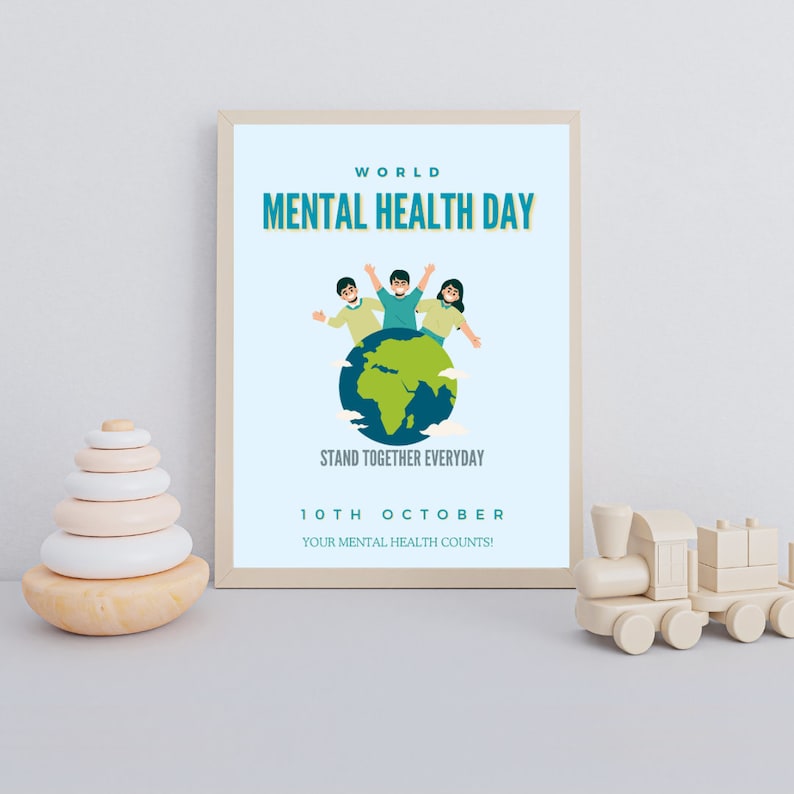 World Mental Health Day Poster, Classroom, Teaching Resources, Mental ...