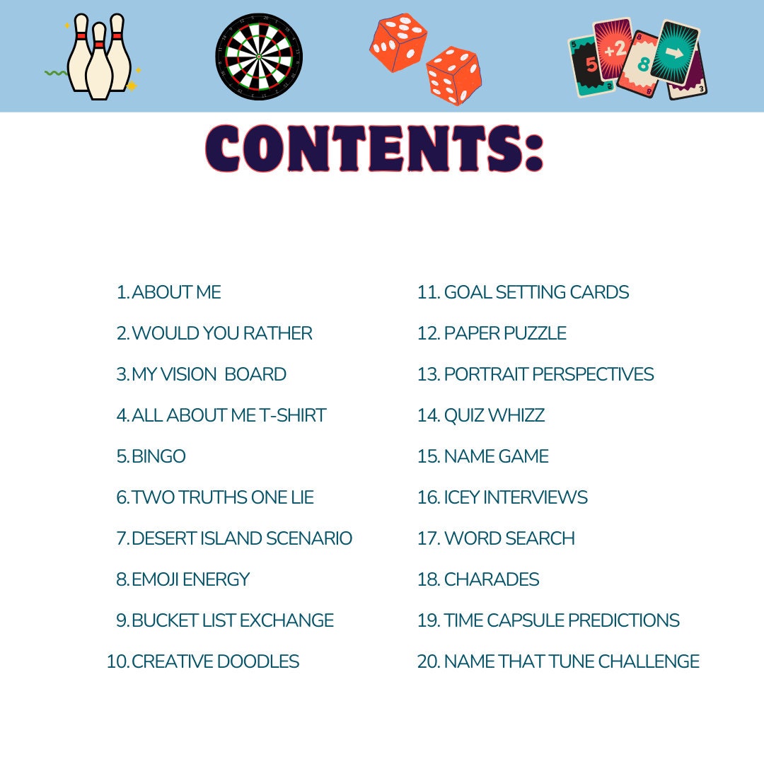 40 Fun Printable Office Games Team Building Activities Ideal for ...