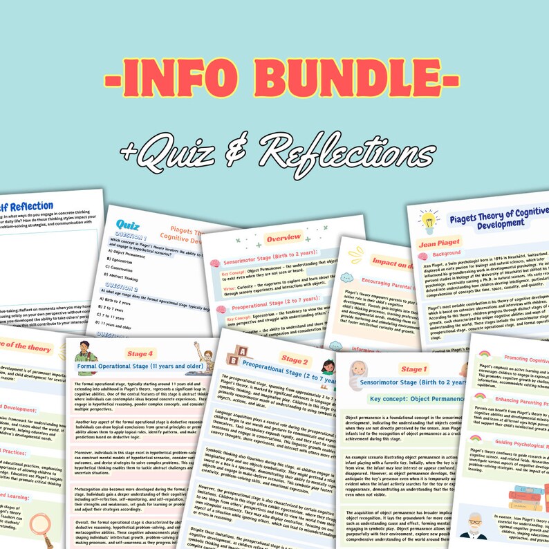 Piagets Cognitive Developmental Theory, Sensorimotor Stage ...