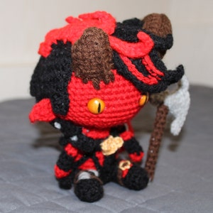 Karlach Amigurumi Pattern - Baldur's Gate 3 - Etsy