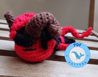Karlach Amigurumi Pattern - Baldur's Gate 3 - Etsy
