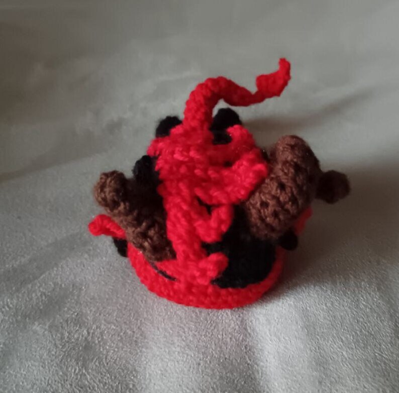 Sleepy Karlach Amigurumi Pattern - Baldur's Gate 3 - Etsy