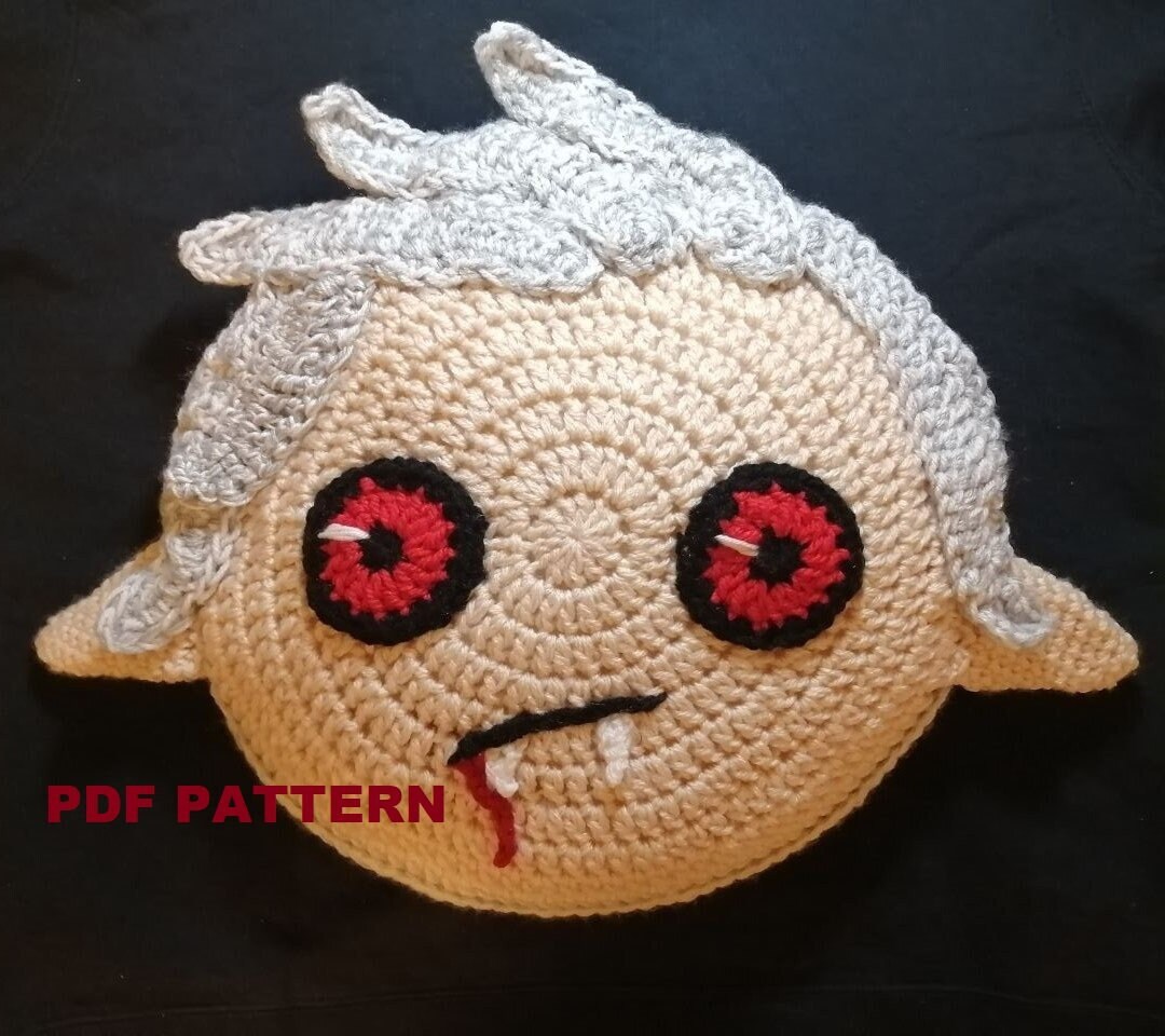 Astarion Throw Pillow Crochet Pattern Baldur's Gate 3 - Etsy