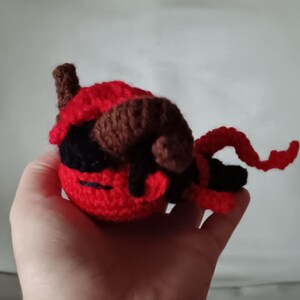 Sleepy Karlach Amigurumi Pattern - Baldur's Gate 3 - Etsy