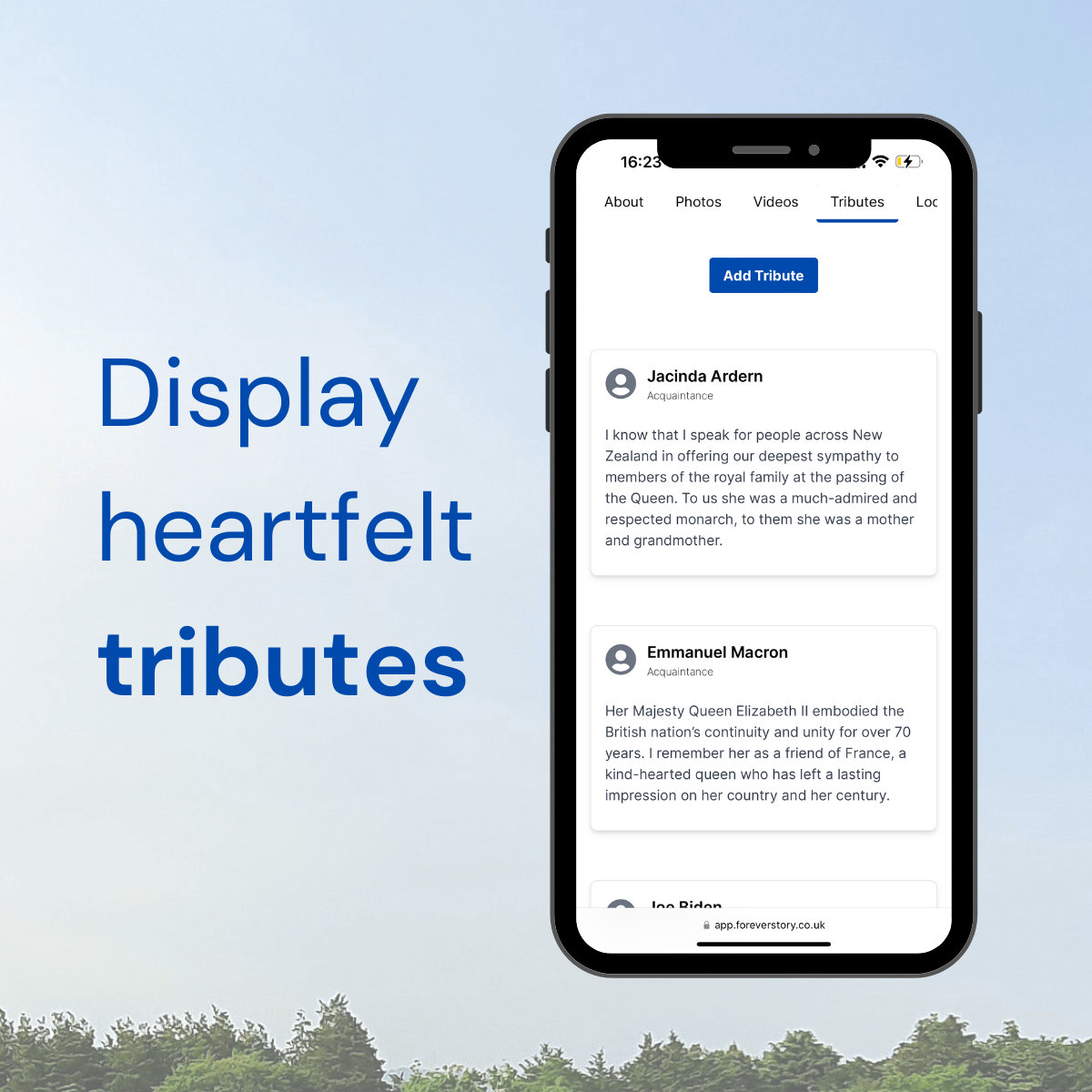 QR Code Medallion & Digital Profile for Your Loved One Memorial Tribute ...