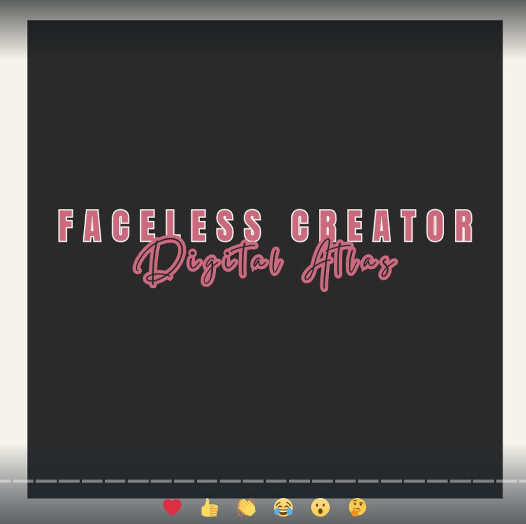 Faceless Creator Digital Atlas - Etsy