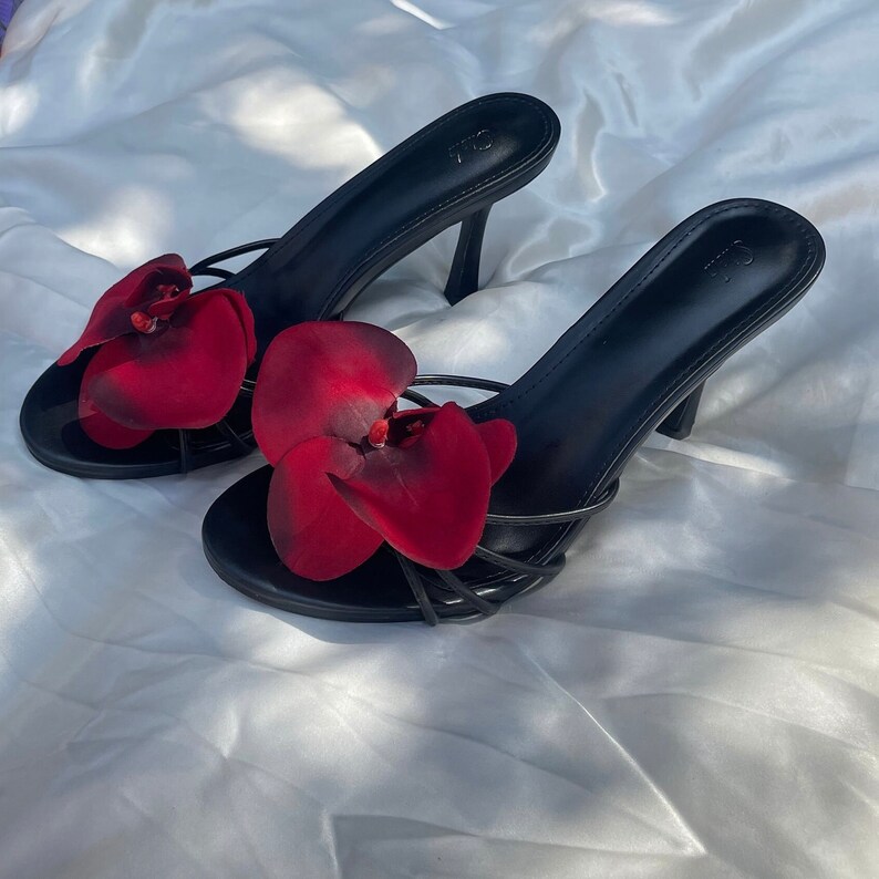 Lucia Red Orchid Sandal - Etsy