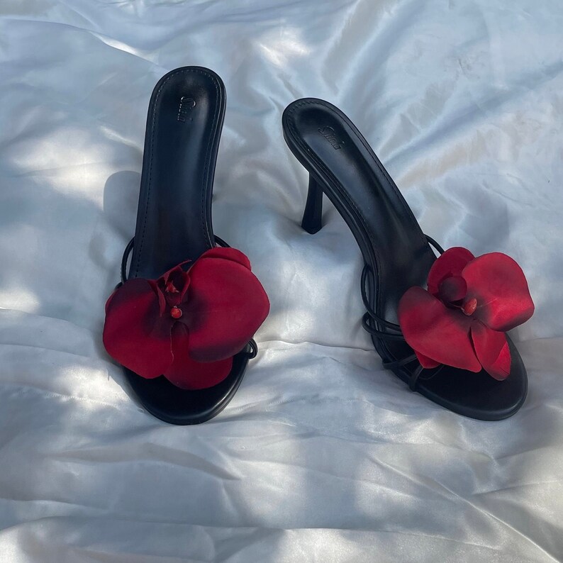 Lucia Red Orchid Sandal - Etsy
