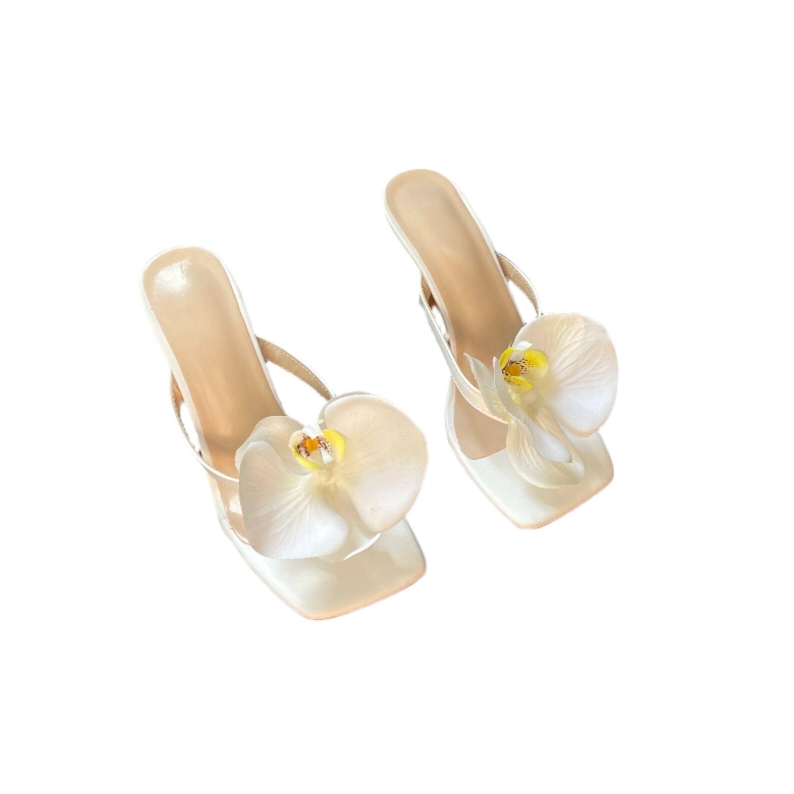Artemis White Orchid Sandal - Etsy