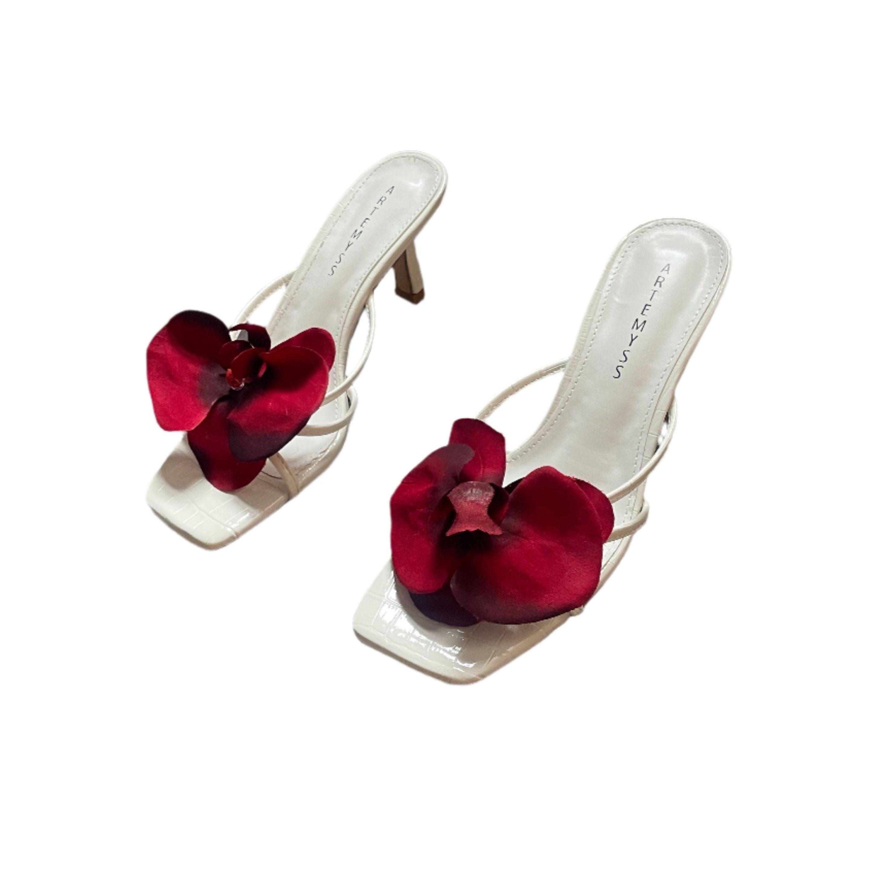 Lucia Red Orchid Sandal - Etsy