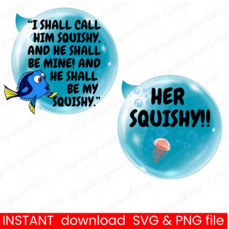Finding Nemo Dory SVG - Etsy