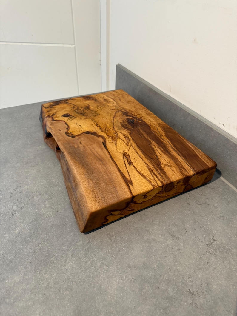 Massive Live Edge Beech Chopping Board (spalted Beech) | Extra Thick ...