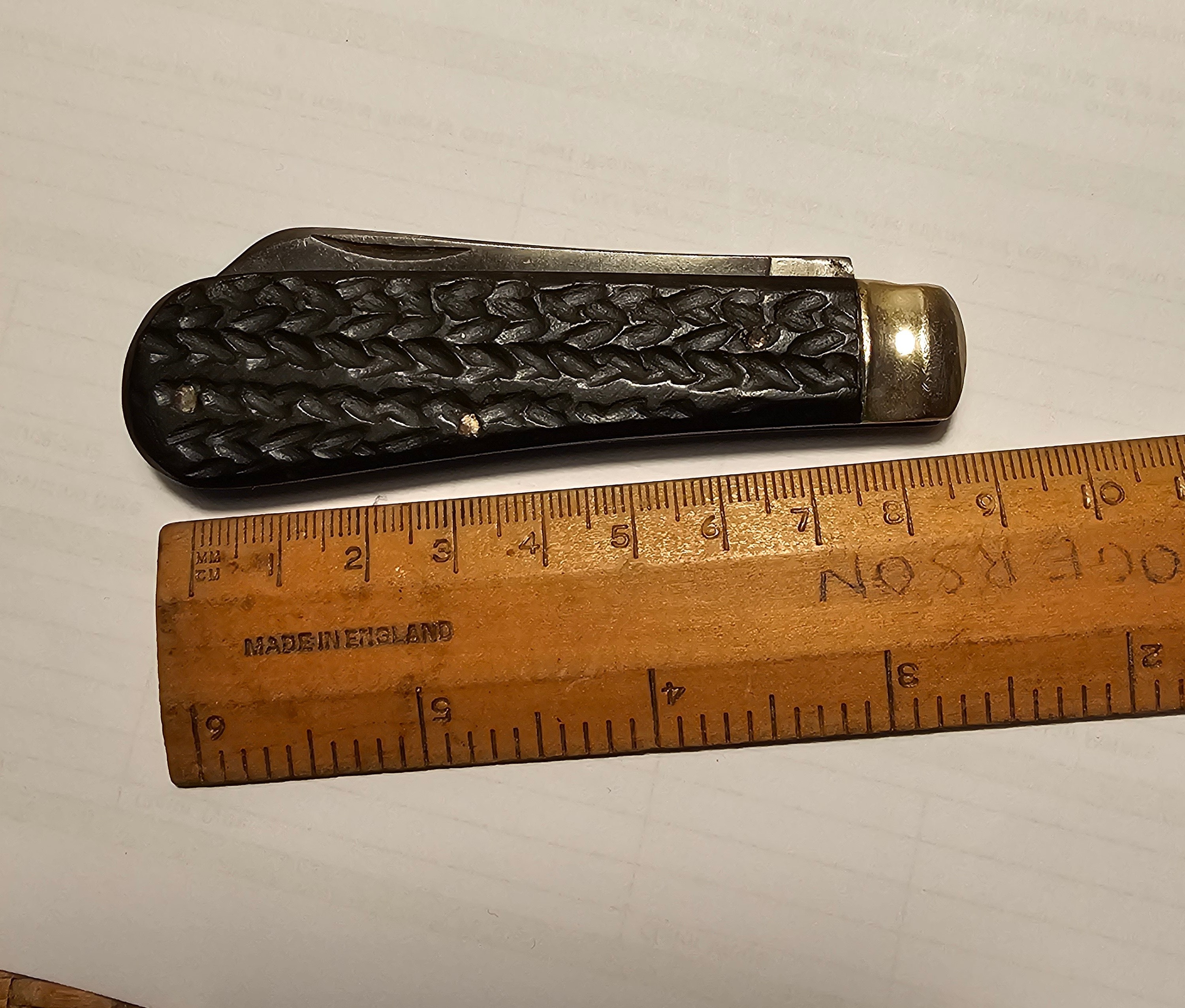 George Ibberson Lambs Foot Clasp Penknife Used by London Electricity ...