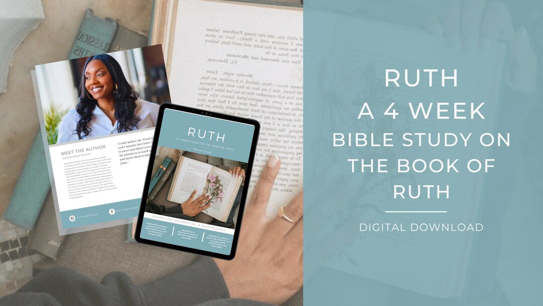 Girl Chat Bible Study: the Book of Ruth - 4-week Journey (two Fillable ...